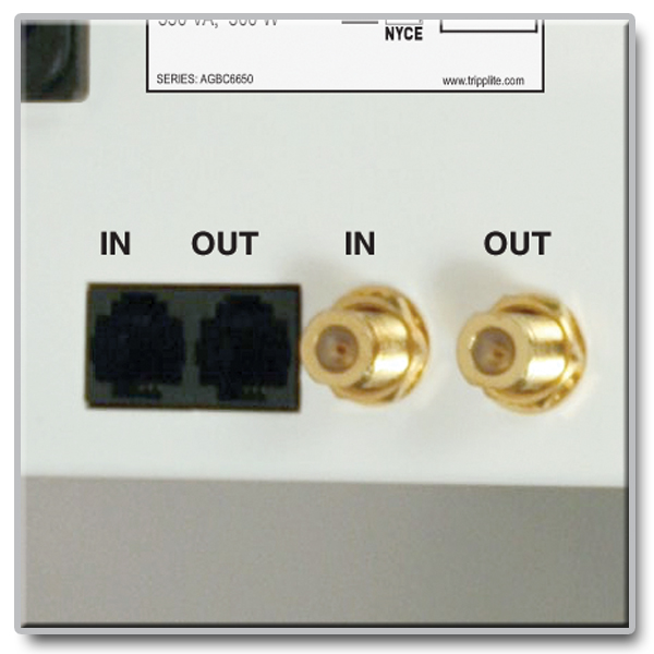 Tripp Lite Audio/Video Backup Power Block - UPS - 300 Watt - 550 VA