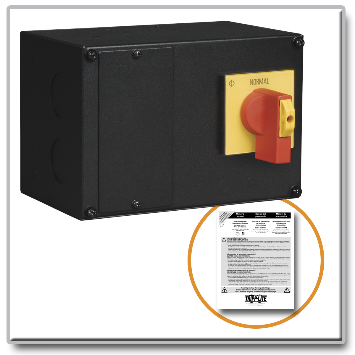 Tripp Lite UPS Smart Online Hardwire PDU Module - power distribution unit