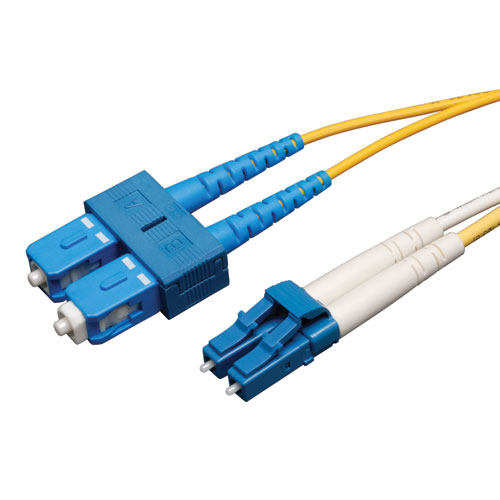 Eaton Tripp Lite Series Duplex Singlemode 9/125 Fiber Patch Cable (LC ...