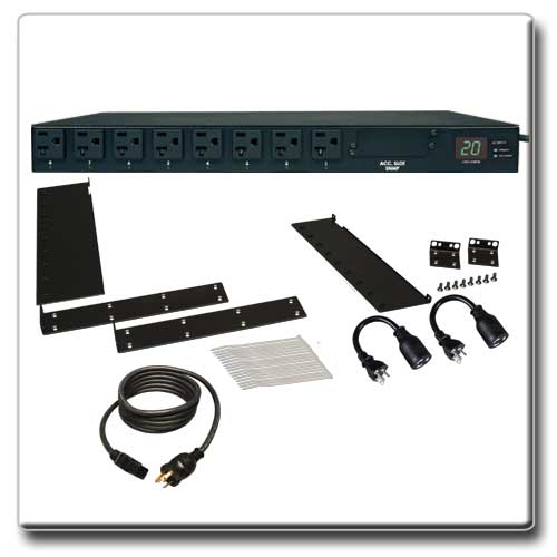 Tripp Lite PDU Metered ATS 120V 20A 5-15/20R 16 Outlet L5-20P ...
