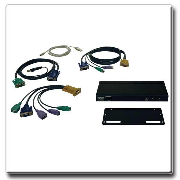Tripp Lite Server Remote Control External KVM over IP RS-232 Port TAA ...