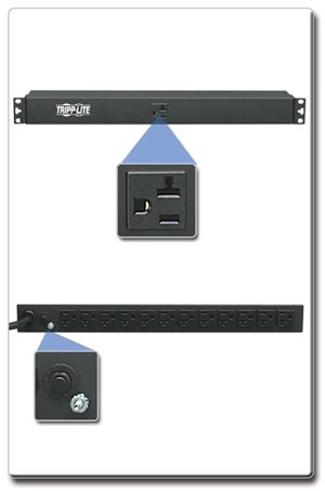 Tripp Lite PDU Basic 120V 2.4kW 20A 5-15/20R 13 Out L5-20P Horizontal ...