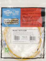Tripp Lite 1M Duplex Singlemode 9/125 Fiber Optic Patch Cable LC/LC 3 ...