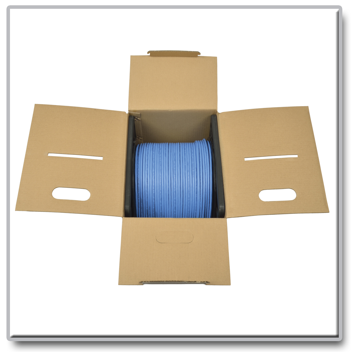 Tripp Lite 1000FT Plenum CMP Cat 6 Solid UTP Bulk Cable Blue 1000 ...