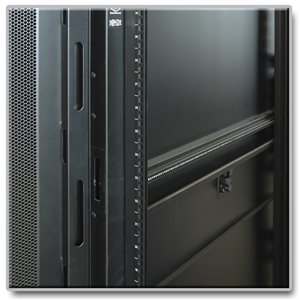 Tripp Lite 42U Rack Enclosure Server Cabinet 23" Wide Vertical Rail ...