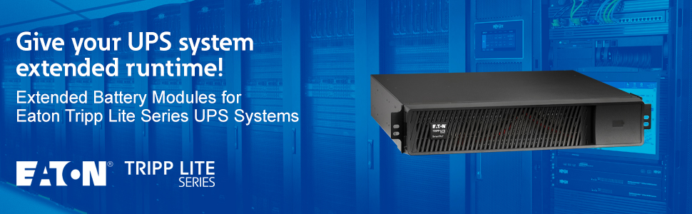 Eaton Tripp Lite Series 72V Extended Battery Module (EBM) for 2200VA ...