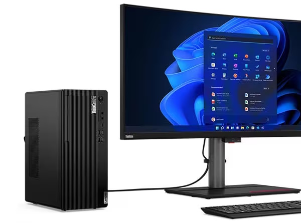 Lenovo ThinkCentre M80t Gen 3 - tower - Core i5 12500 3 GHz - vPro ...