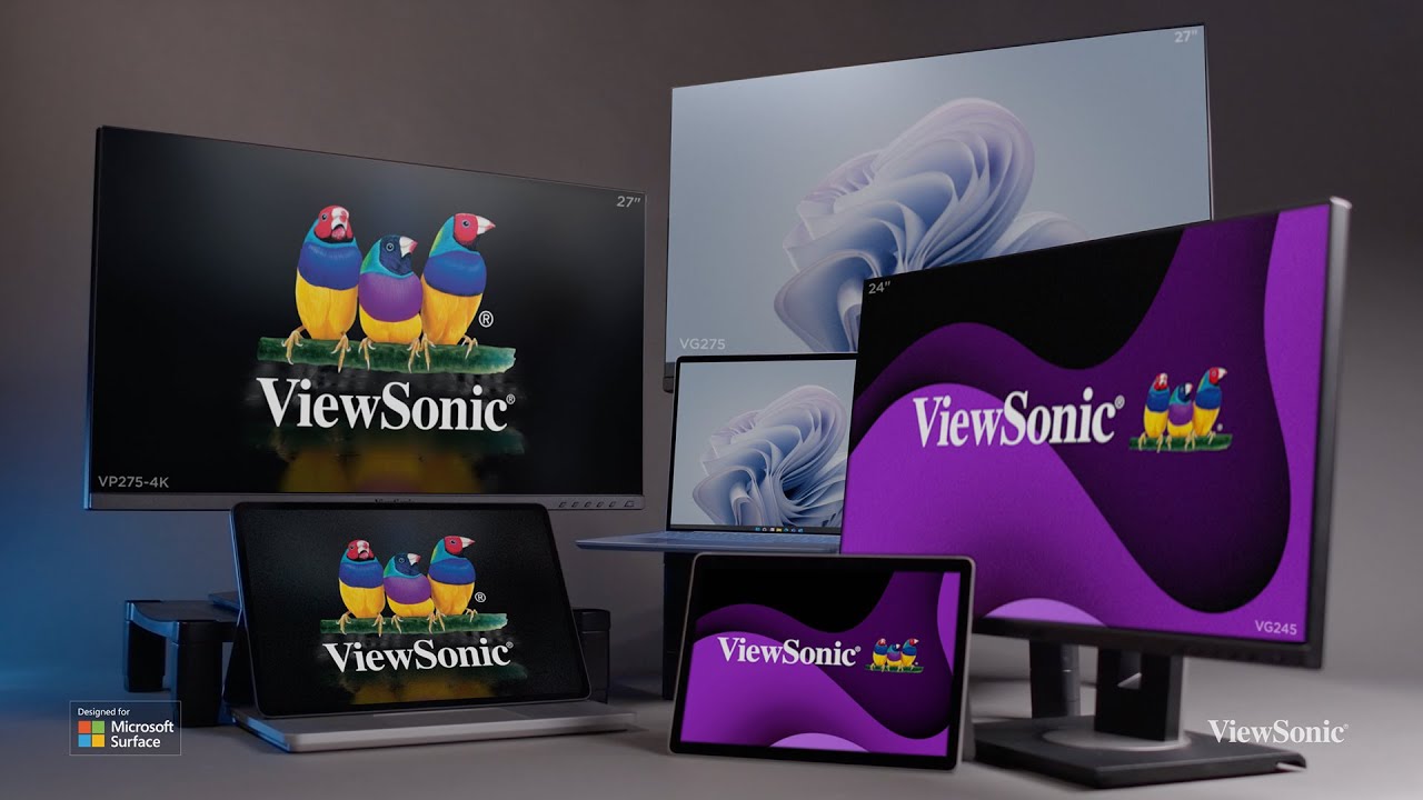 ViewSonic 27" 4K UHD Monitor - 3840 x 2160 - 27" - USB-C