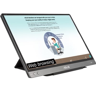 ASUS ZenScreen MB14AC - LED monitor - Full HD (1080p) - 14"