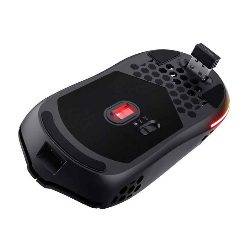 Trust GXT 929 Helox - Mouse - ultra-lightweight, gaming - right-handed ...