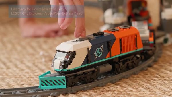 Lego Polar Express LEGO City Explorers' Arctic Polar Express Train Set