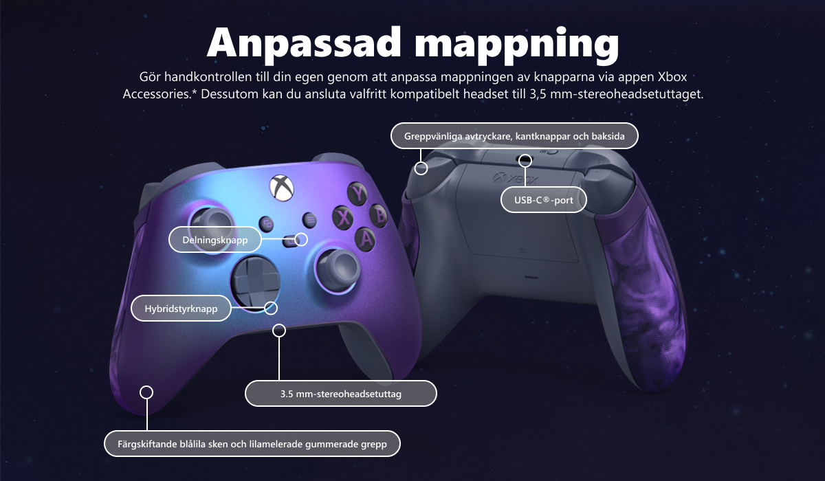 Xbox Handkontroll Stellar Shift Special Edition (XBSX/XBO) - Xbox ...