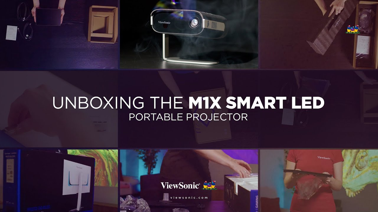 ViewSonic M1X - DLP projector - black
