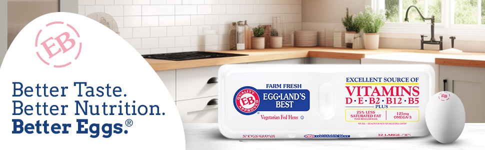 Eggland's Best Cage Free Large White Eggs, 2 pk./12 ct. | BJ's ...