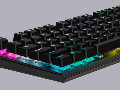 CORSAIR K60 PRO RGB - keyboard and mouse set - mechanical, TKL, gaming ...
