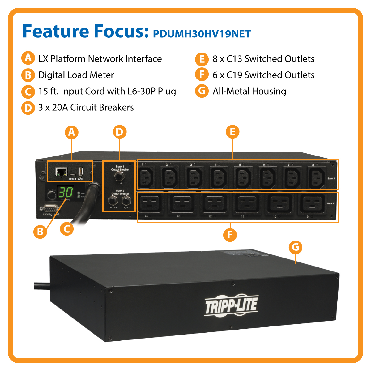 Switched Metered PDU with Remote Monitoring | Dell USA
