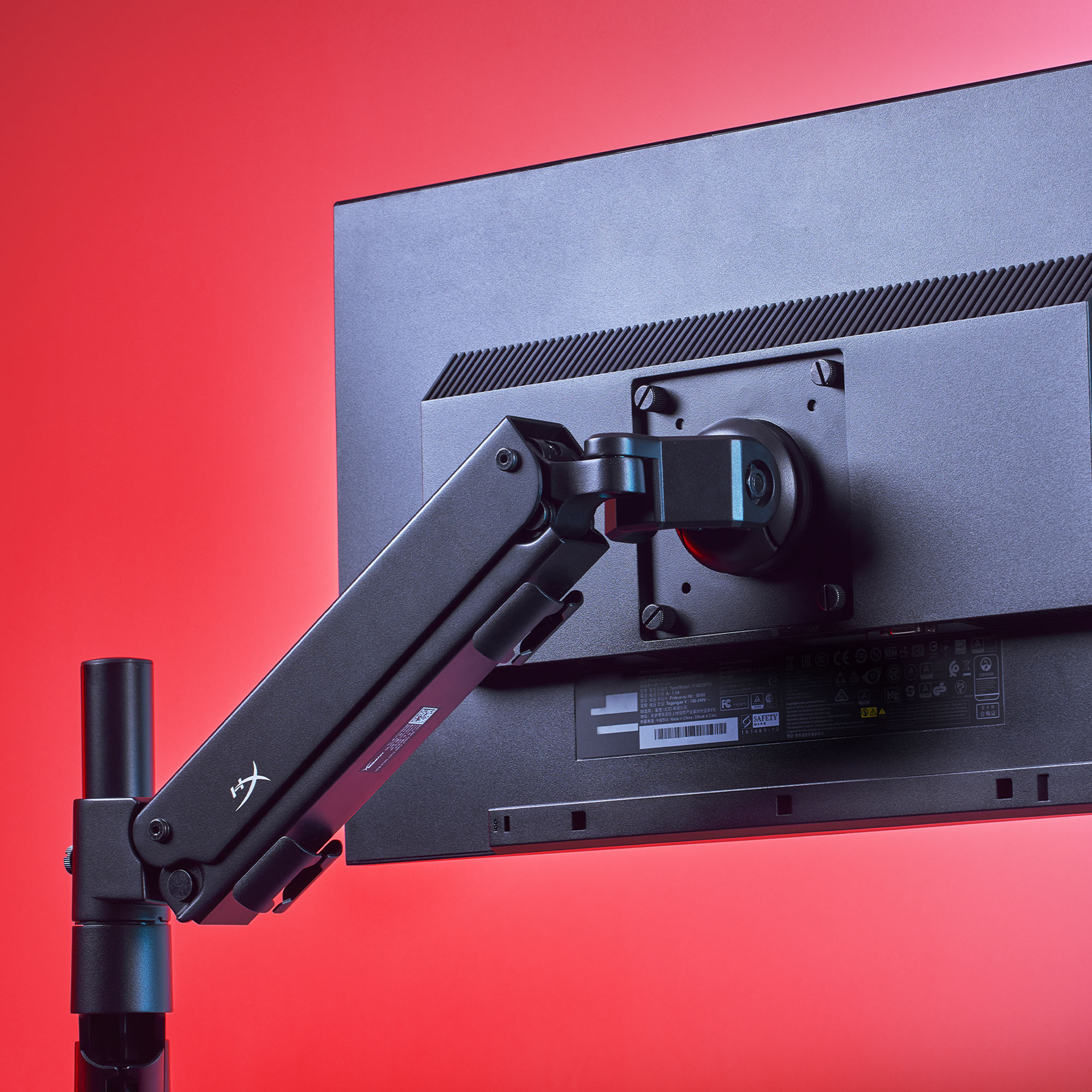 HyperX Armada - Stand - for flat panel - single gaming mount - black ...