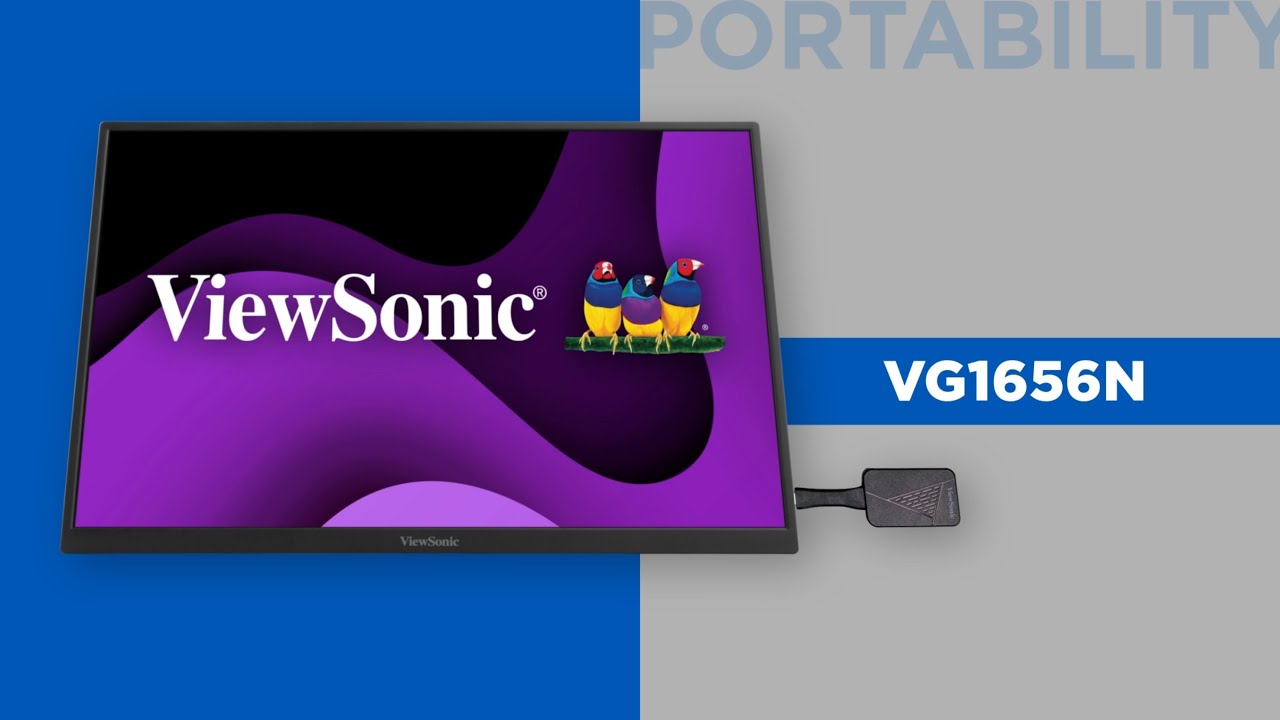 Viewsonic Portable IPS Monitor - 16-inch - Full HD 1920x1200 - IPS panel