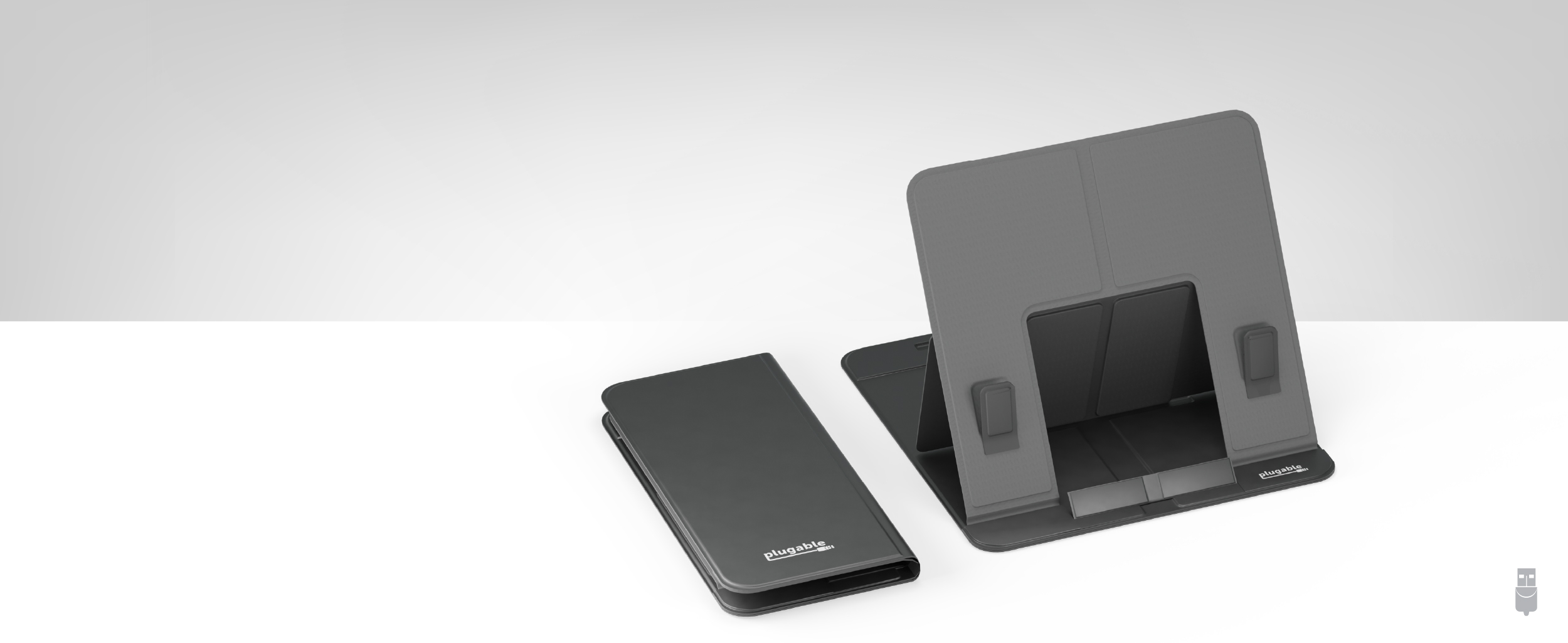 Plugable Portable Foldable Stand-Laptop and Tablets Up to 16"- TAA ...