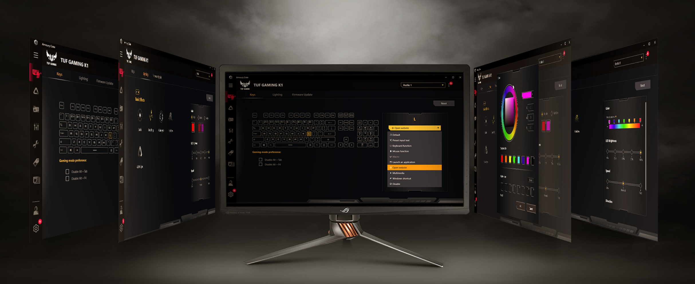 ASUS TUF Gaming Combo - Näppäimistö- ja hiiri -pakkaus - taustavalaistu ...