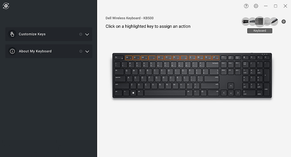 Dell - KB500 - keyboard - QWERTY - English - Black