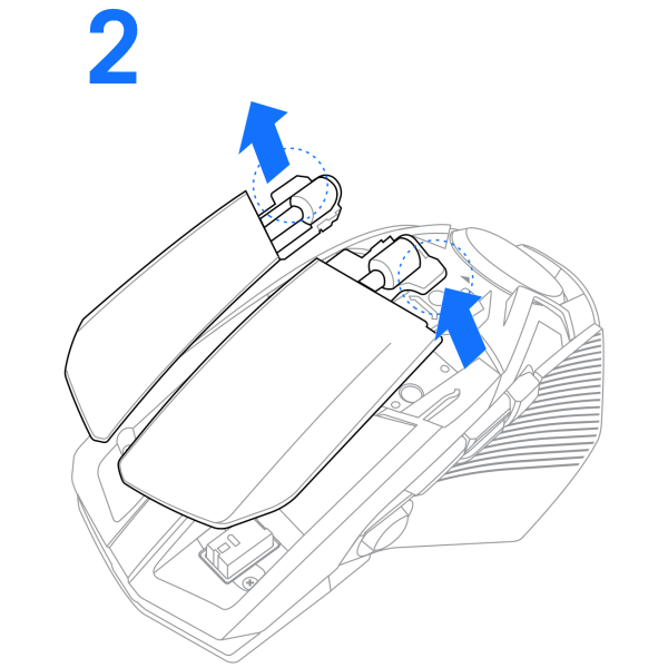 ASUS ROG Chakram X Origin Wireless Gaming Mouse - Mouse - USB ...