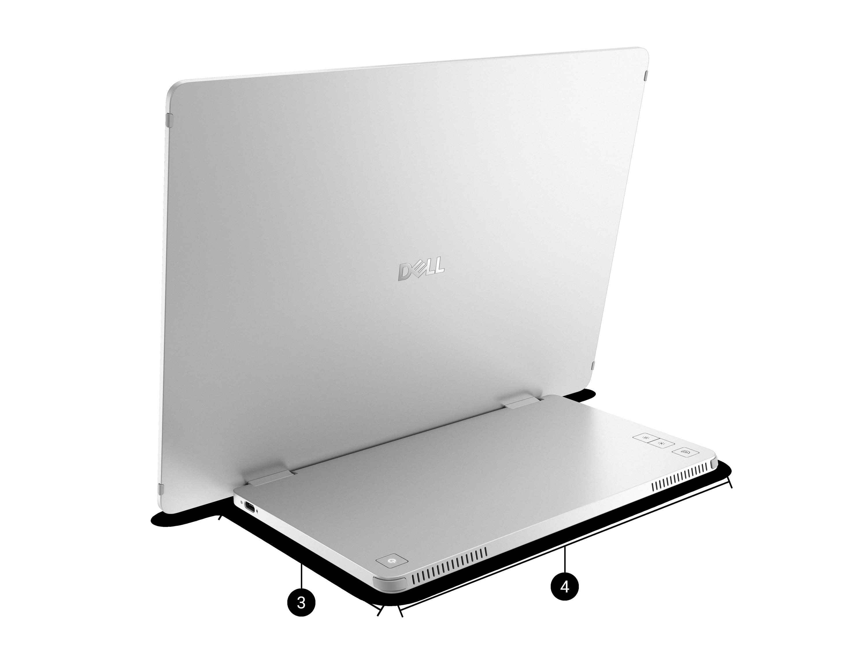 Dell Pro 14 Plus Portable Monitor P1425 - LED monitor - 14"