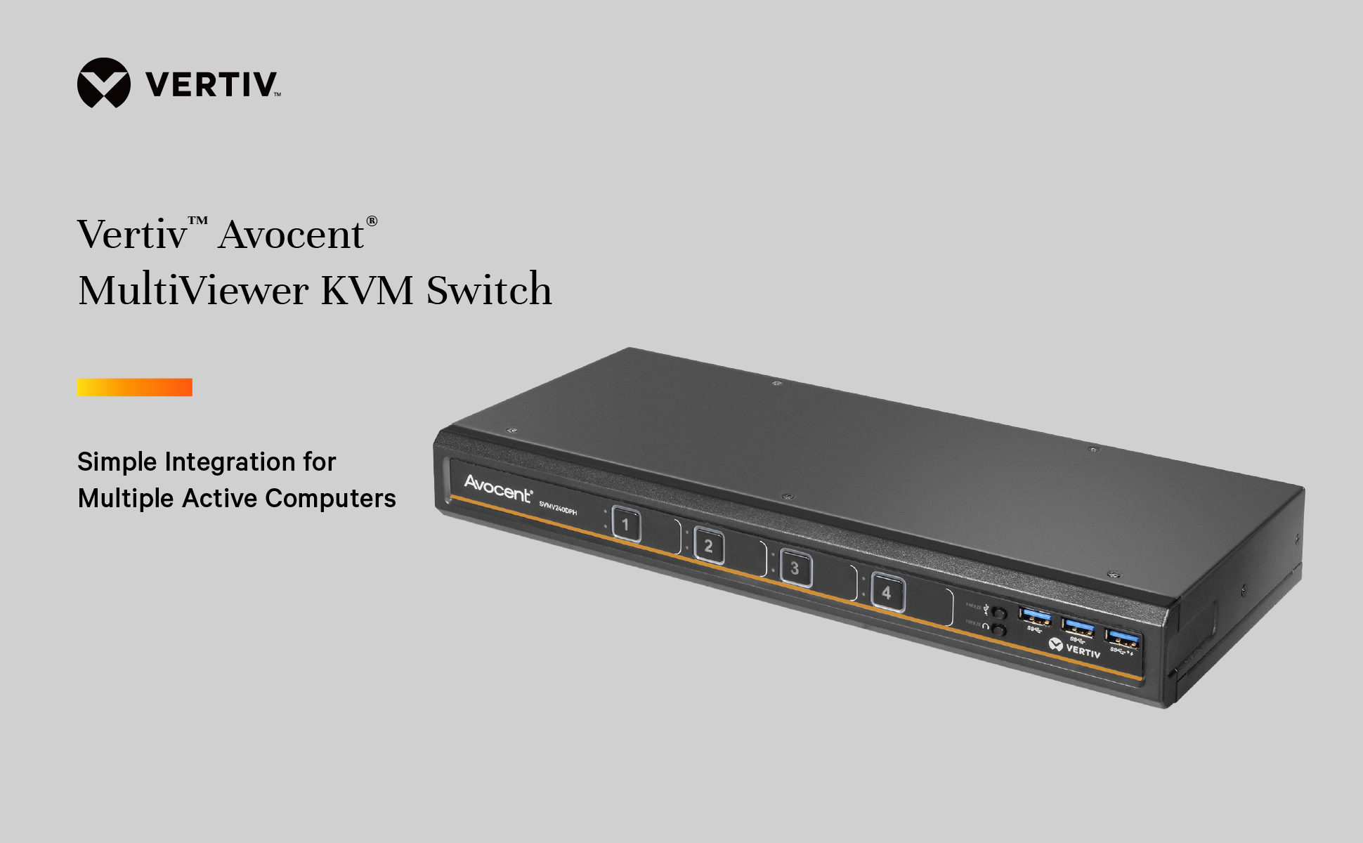 Cybex Secure Multiviewer Kvm Switch Scmv245dph Kvm Audio Usb