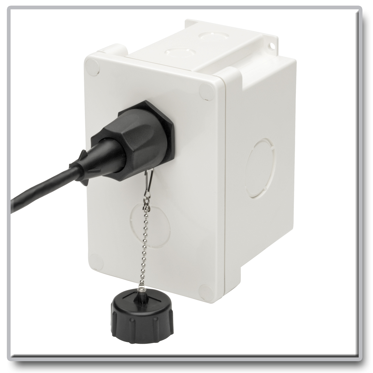 Tripp Lite Waterproof Electrical Junction Box - Cat5e/6, Surface Mount ...