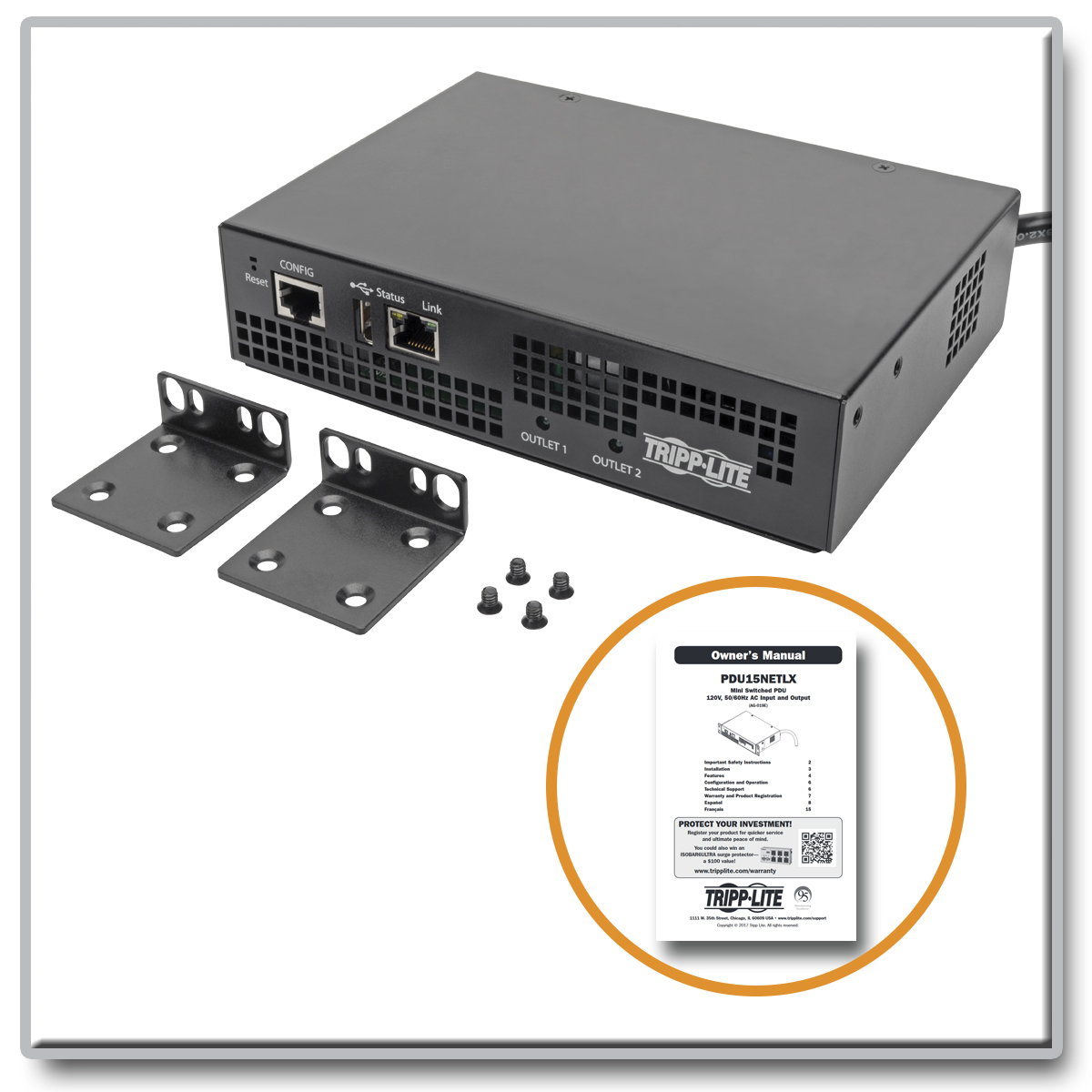 Tripp Lite 1.4kW 100/120/127V Single-Phase Switched Mini PDU - LX ...