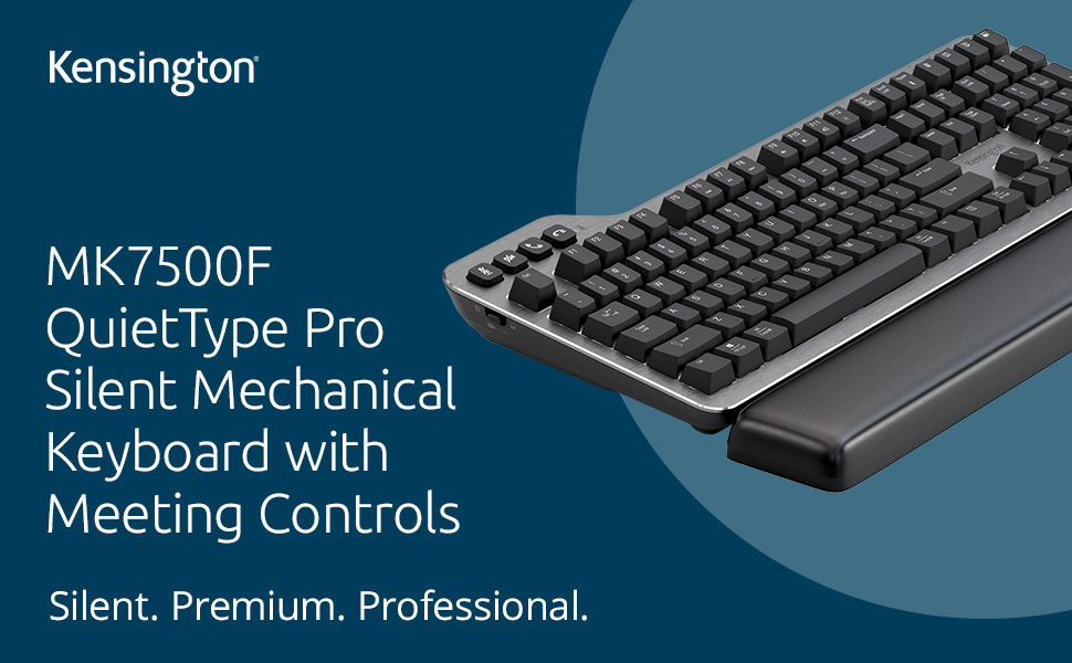 Kensington ACCO MK7500F - Wireless Mechanical Keyboard - Full