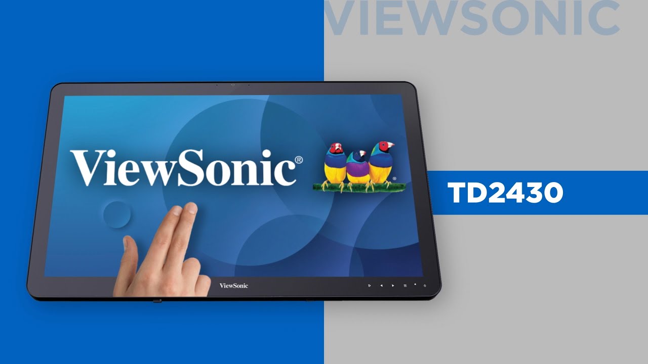 ViewSonic TD2430 - LED monitor - Full HD (1080p) - 24"