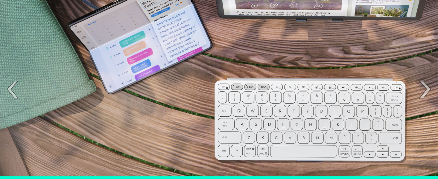 Logitech Keys-To-Go 2 - Graphite (Universal) - Datortillbehör | Webhallen
