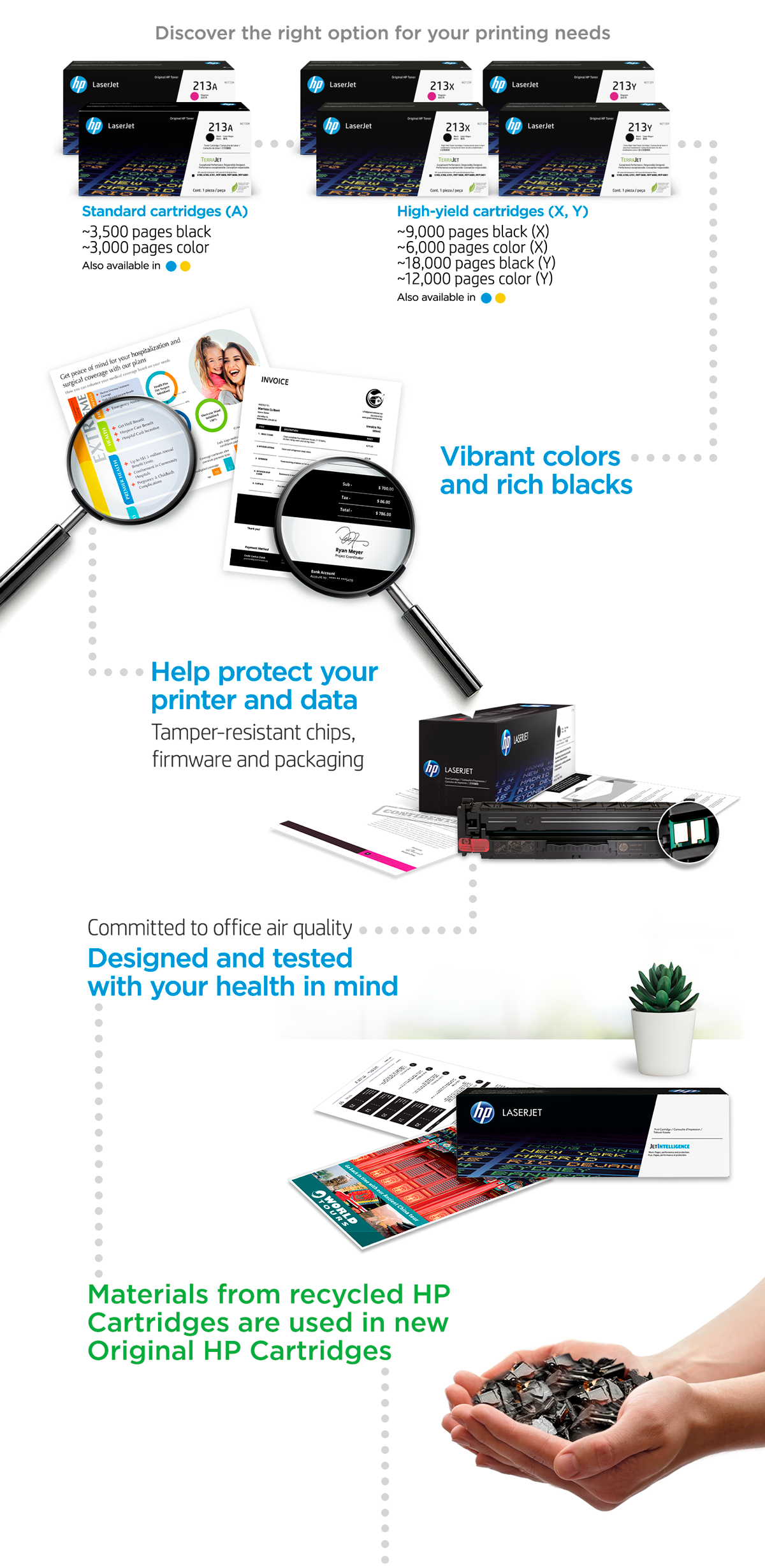 HP 213X - High Yield - magenta - original - LaserJet - toner cartridge ...