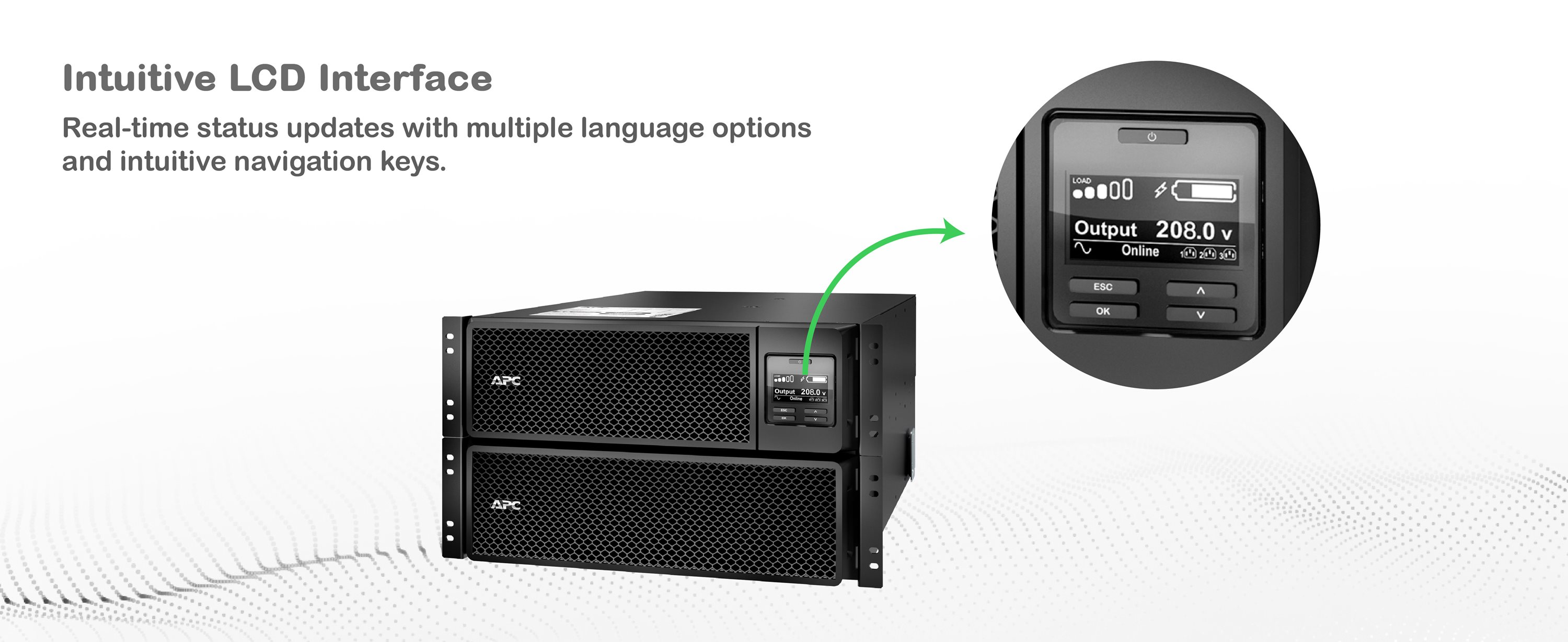 APC Smart-UPS SRT 8000VA RM - UPS - 8000 Watt - 8000 VA
