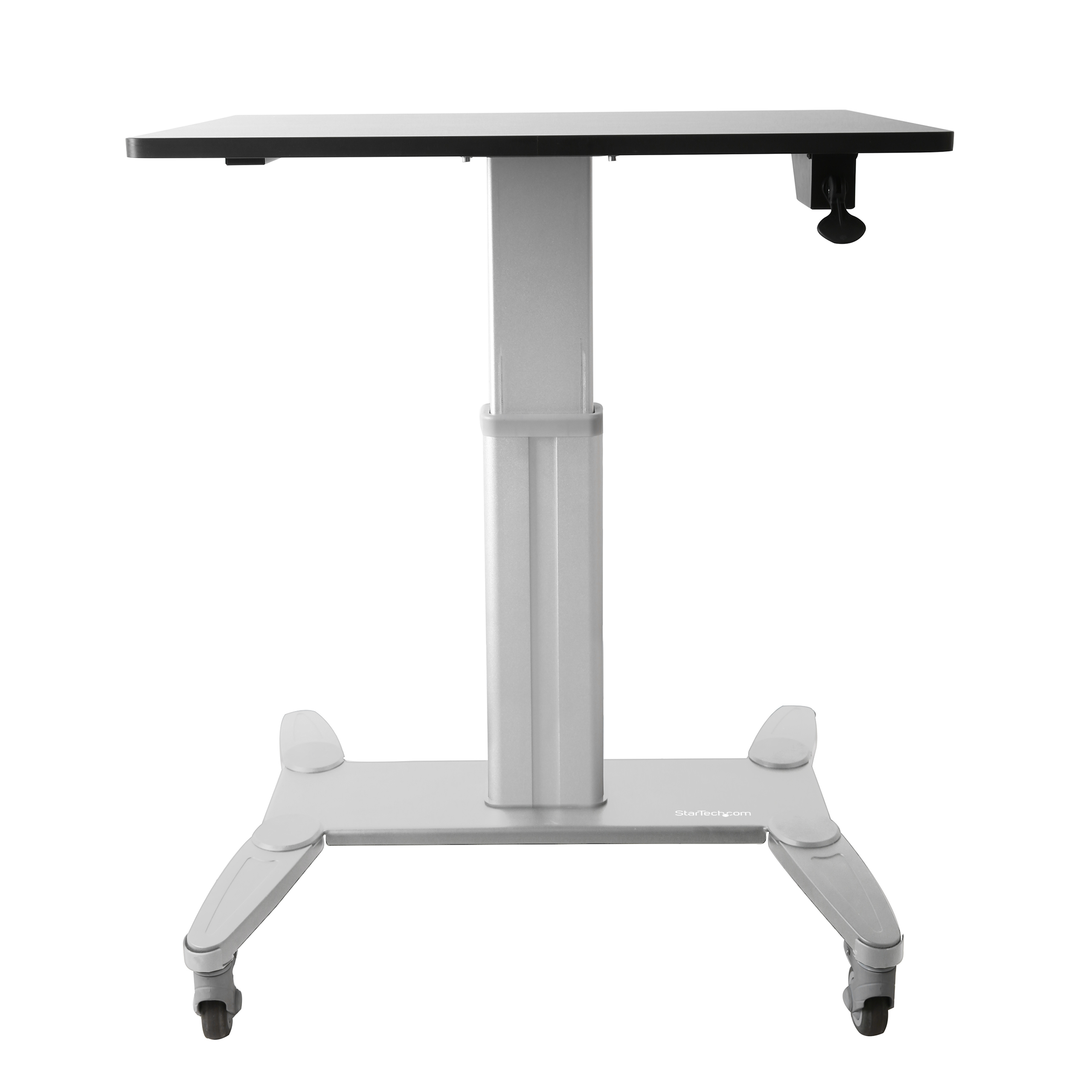 StarTech.com Mobile Standing Desk - Sit-Stand Height Adjustable Laptop ...