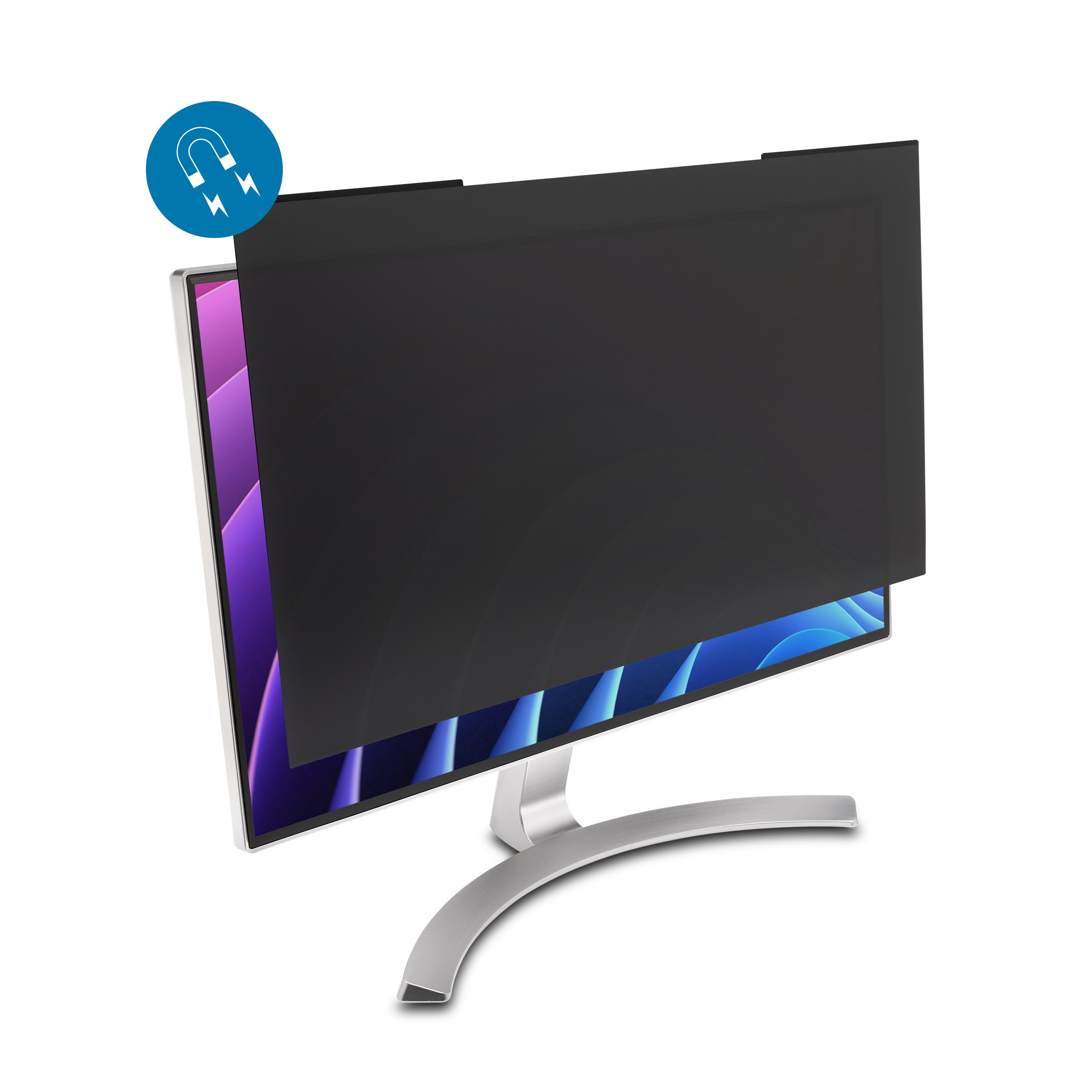 Kensington MagPro 24" (16:9) Monitor Privacy Screen with Magnetic Strip ...