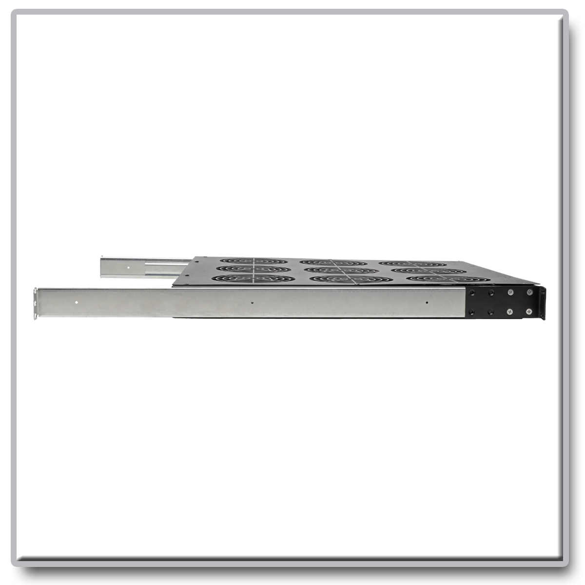 Tripp Lite Fan Tray for 19 in. Racks - 1U, 9 120V High-Performance Fans ...