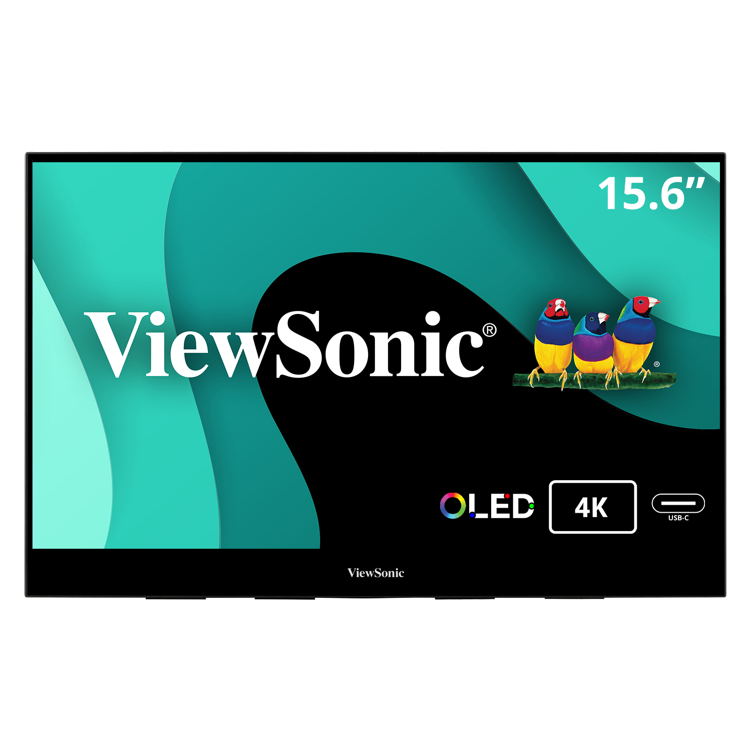 Viewsonic OLED - 15.6In - UHD - Portable monitor - With 60W USB-C and ...
