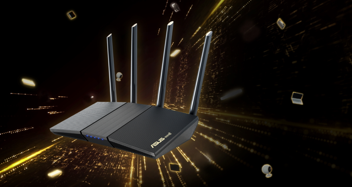 ASUS RT-AX1800S - wireless router - Wi-Fi 6 - desktop