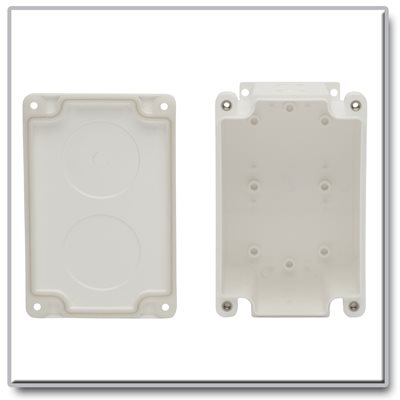 Tripp Lite Waterproof Electrical Junction Box - Cat5e/6, Surface Mount ...