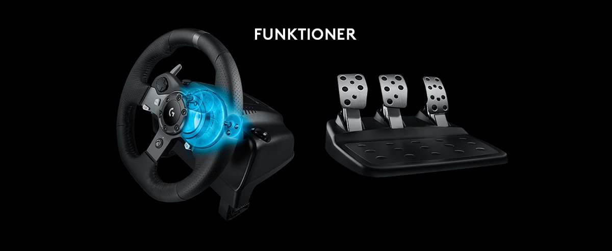 Logitech G920 Driving Force Racing wheel - Power.se