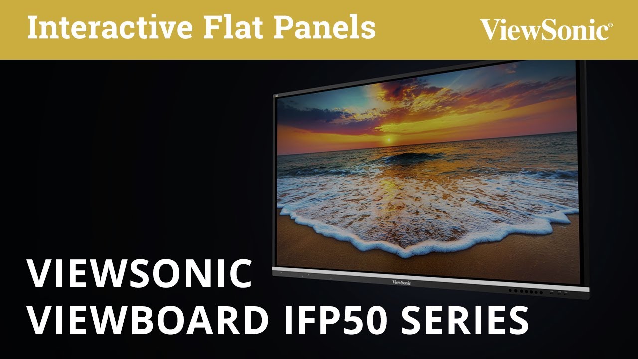 ViewSonic ViewBoard IFP9850 Bundle 1 98" Class (97.5" viewable) LED ...