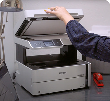 Epson WorkForce ST-M3000 Supertank - imprimante multifonctions - Noir et blanc