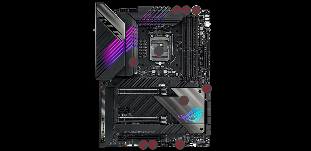 ASUS ROG Maximus Xiii Hero Z590 Eatx bundkort - POWER.dk