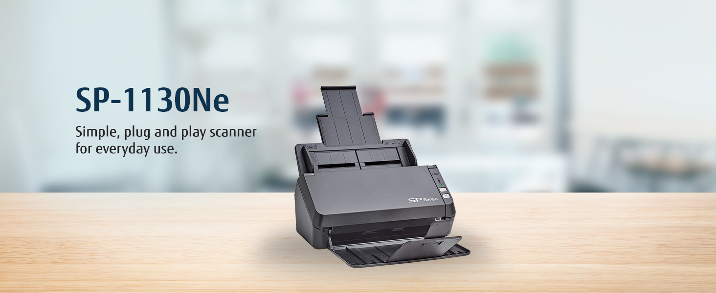 Ricoh SP-1130Ne - document scanner - desktop - Gigabit LAN, USB 3.2 Gen 1x1