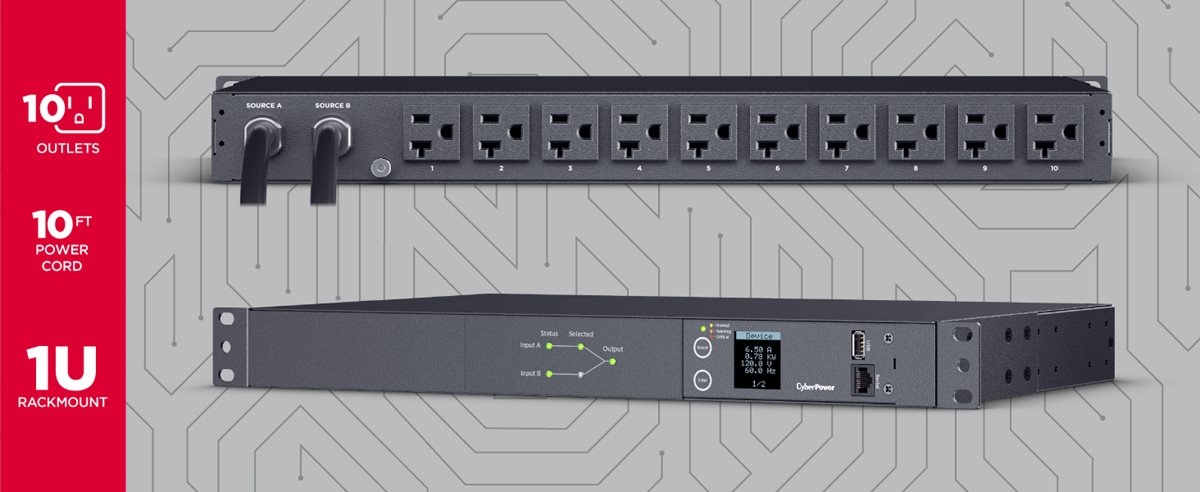 CyberPower Metered ATS Series PDU24002 - power distribution unit