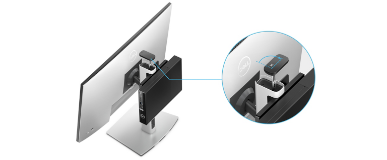 Dell Micro Form Factor All-in-One Stand MFS22 - Skjerm/stasjonær-stativ ...