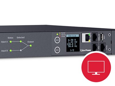 CyberPower Switched ATS PDU44004 - power distribution unit