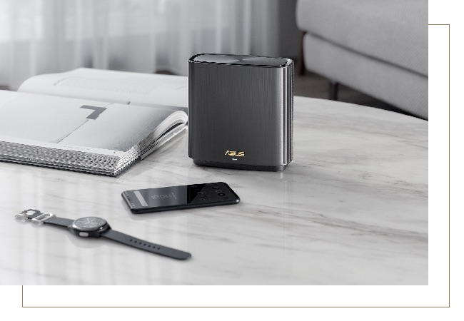 ASUS ZenWiFi AX (XT8) - Wi-Fi system - 802.11a/b/g/n/ac/ax - desktop